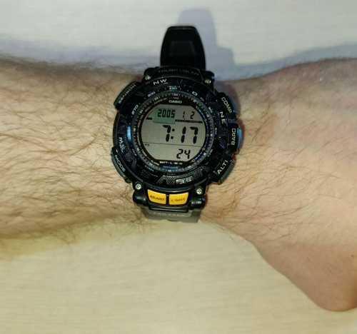 Мужские наручные часы casio protrek