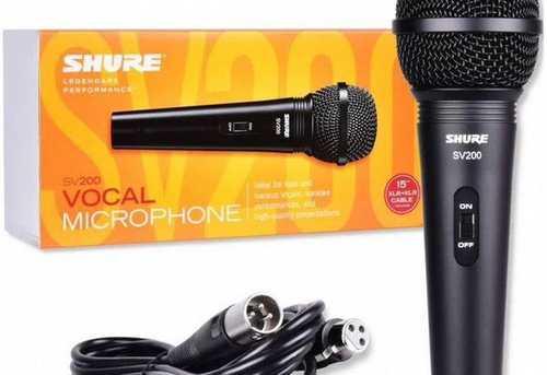 Микрофон проводной Shure