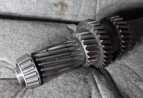 Вал промежуточный с шестернями, 91303155, ZF