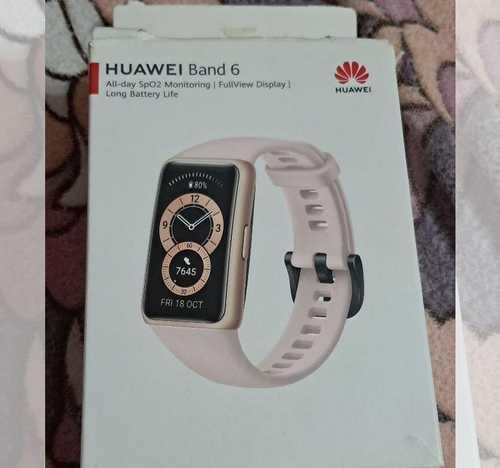 SMART часы huawei Band 6