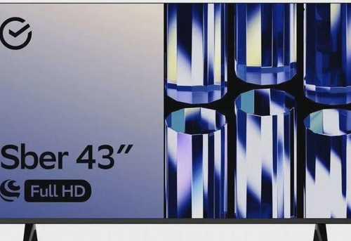 Новый Телевизор 109см Sber 43" Смарт Тв WiFi Ютуб
