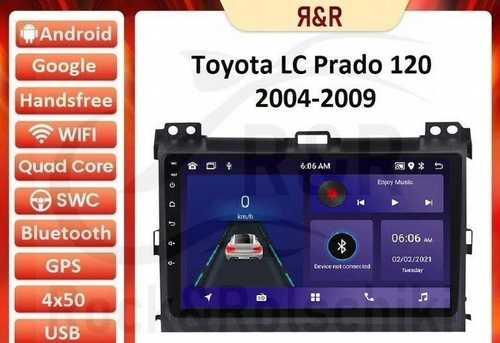 Магнитола Toyota Prado 120 Android