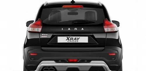 Защита бампера "Волна" нпс для Лада XRay Cross
