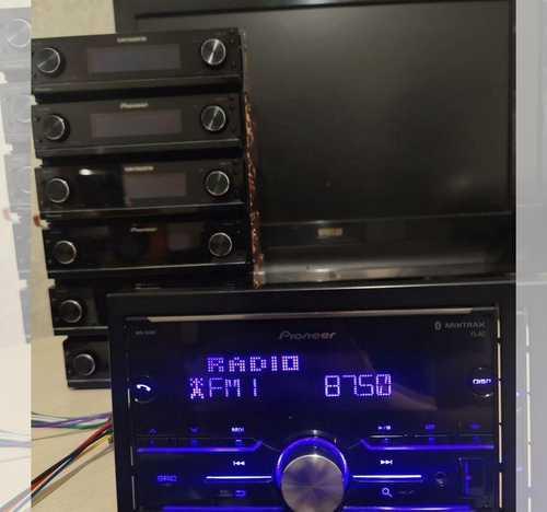 Процессорная магнитола pioneer 610 bt 2 din