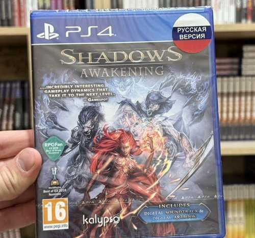 Диск Shadows awakening ps4 новый