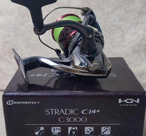 Катушка Shimano stradic ci4 c3000