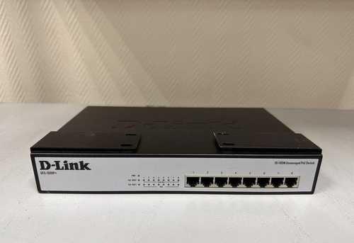 Коммутатор D-Link DES-1008P+