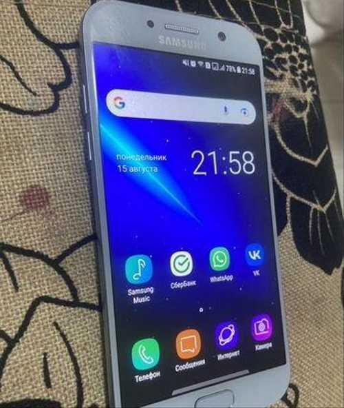 Samsung a5 2017 телефон смартфон