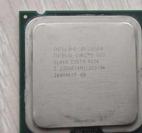 Процессор intel core 2 duo e6550