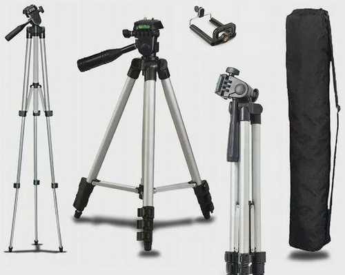 Штатив tripod 3110 с клипсой-держателем новый