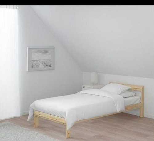 Кровать IKEA neiden 140 x 200 с матрасом