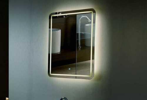 Зеркало с подсветкой прямоугольное