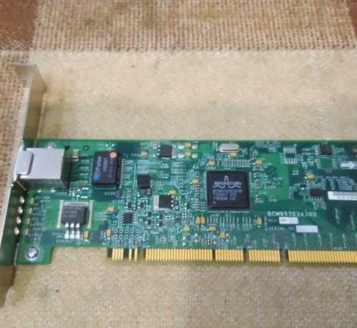 Сетевая карта Broadcom 3X-degxa-TA PCI-X