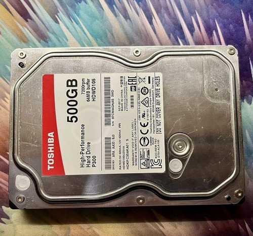 Жесткие диски 500GB HDD 3.5