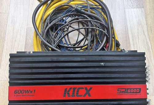 Усилитель kicx SP 600D, сабвуфер Avatar SST 12 D2