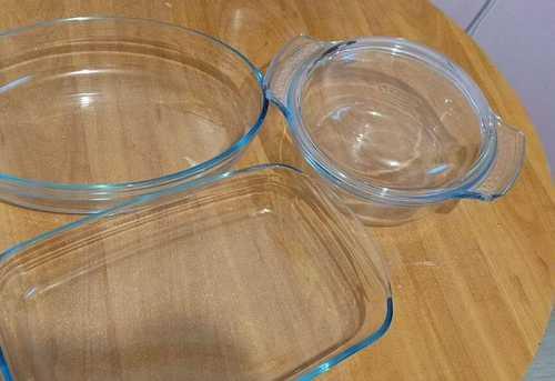 Набор столовой посуды из жаропрочного стекла