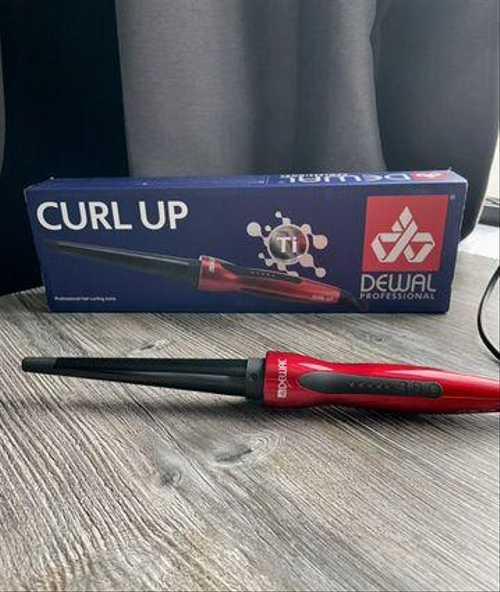 Плойка для волос dewal PRO curl UP, конусная