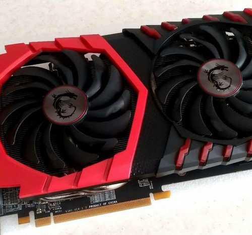 Видеокарта MSI RX570 gaming x 4gb