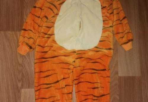 Пижама кигуруми тигр. 140 размер