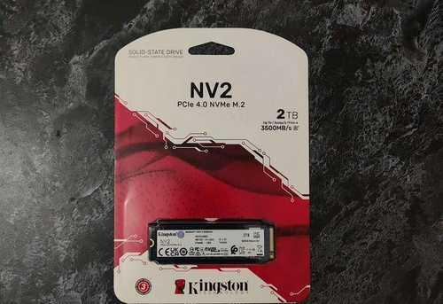 Новый SSD Kingston NV2 2TB M.2 Nvme Гарантия