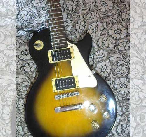 Электрогитара Epiphone Les Paul (2003 г.) с комбик