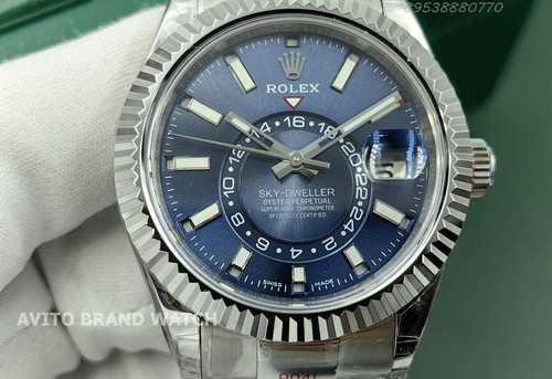 Часы мужские Rolex Sky-Dweller blue dial новые
