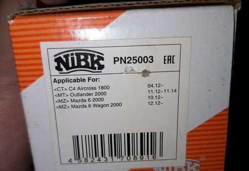 Колодки тормозные дисковые NiBK PN25003