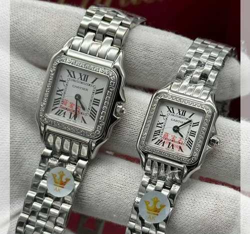 Часы Cartier Panthere Steel Swarovski