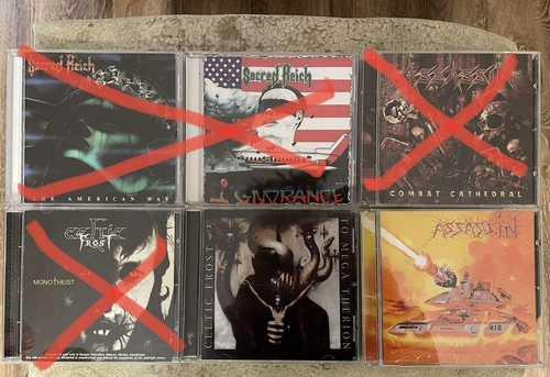 CD диски жанра metal