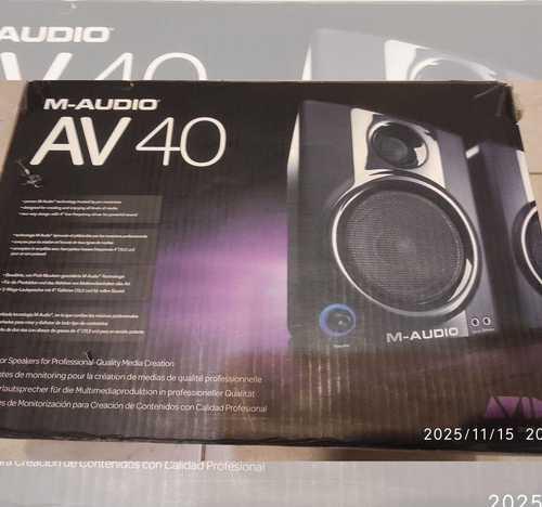 Студийные мониторы M -audio av 40