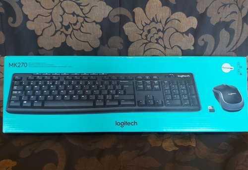 Беспроводные клавиатура и мышь Logitech