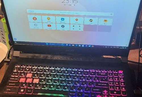 Игровой ноутбук msi