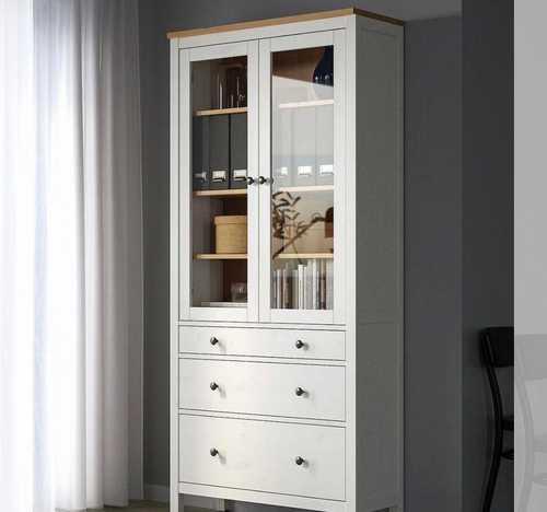 Шкаф витрина IKEA хемнэс оригинал