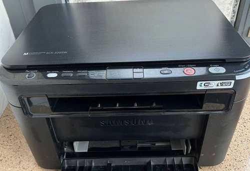 Мфу(принтер) лазерный Samsung SCX-3205W