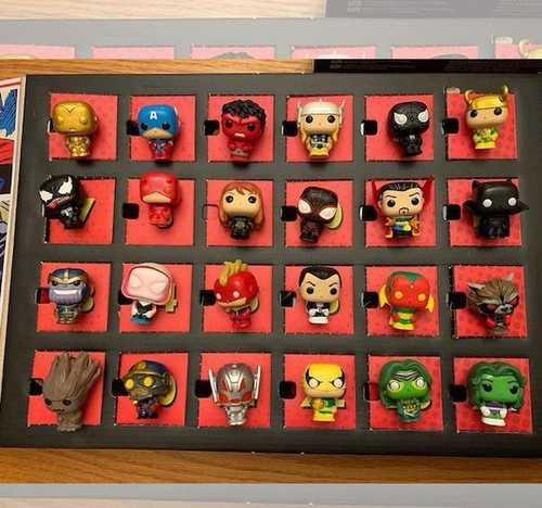 Funko pop адвент календарь marvel