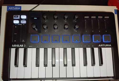 Midi-клавиатура Arturia minilab 3