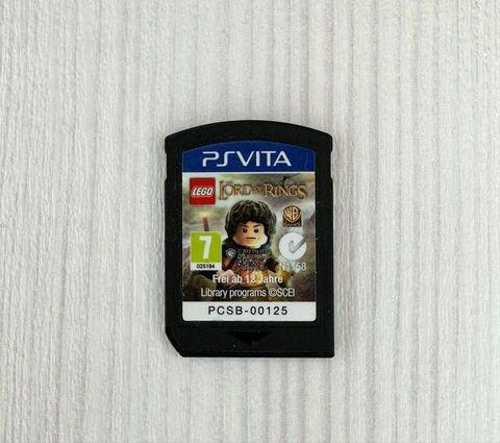 Lego Lord Of The Rings PS Vita Картридж