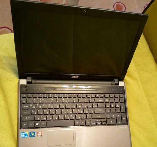 15.6" Acer Aspire 5820TG, Core i5, RAM 4 ГБ, 512 ГБ, ATI Mobility Radeon HD 5470