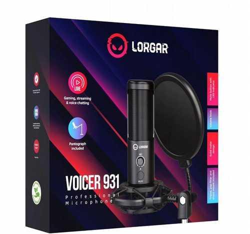 Игровой Микрофон Lorgar Voicer 931