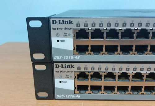 Коммутаторы D-Link DGS-1210-48