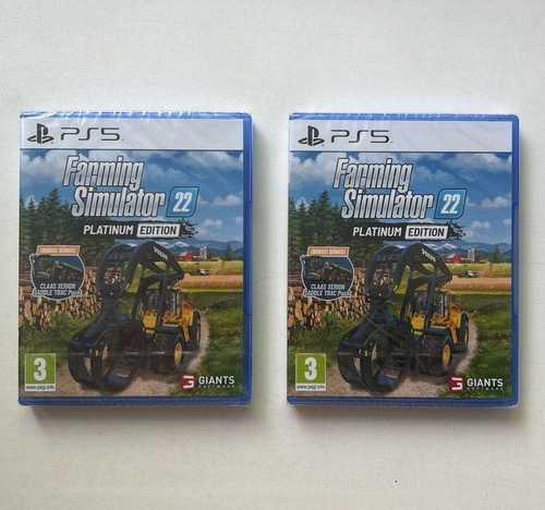 Farming Simulator 22 Platinum Edition (Новый) Ps5