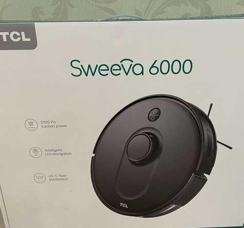 Робот пылесос TCL Sweeva 6000