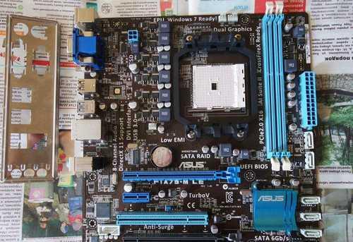 Материнская плата socket FM1 mATX asus