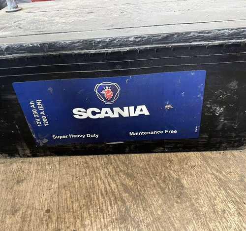 Аккумулятор scania
