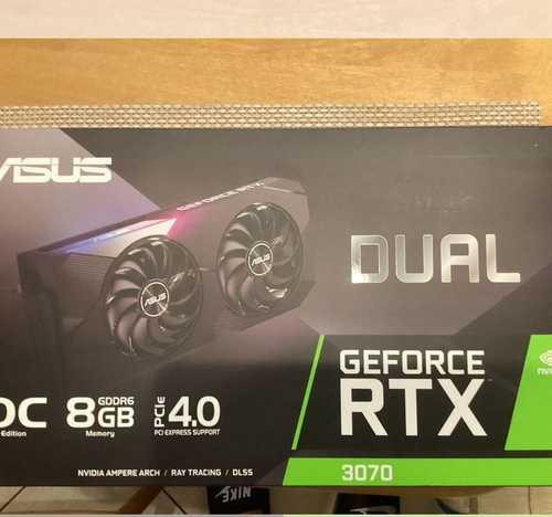 Видеокарта asus rtx 3070 8mb