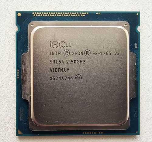 Xeon E3-1265Lv3