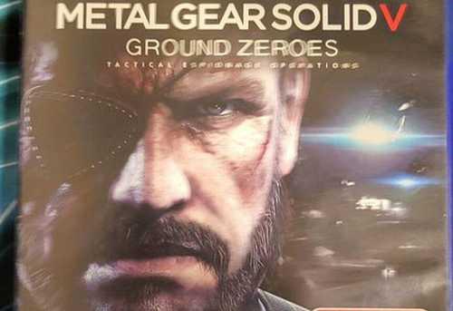 Диски на ps4 Metal Gear Solid V