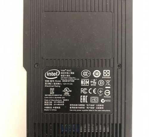 Мини пк Intel NUC DE3815tyke