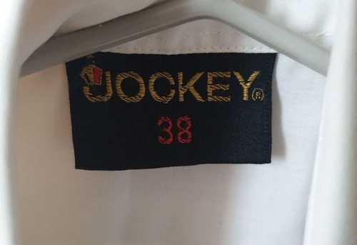 Jockey Мужская рубашка белая лето, 38