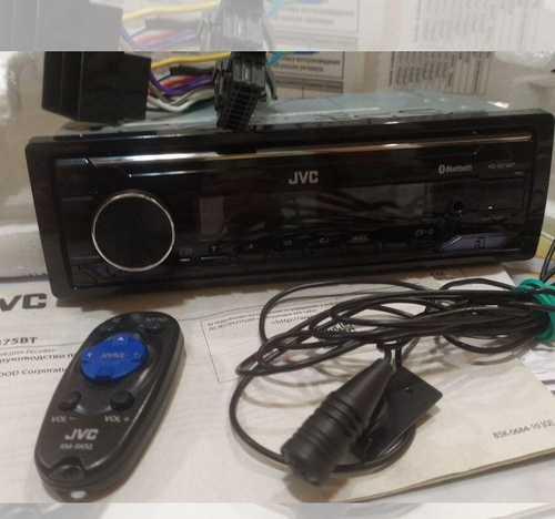 Магнитола JVC KD-X375BT процессорная